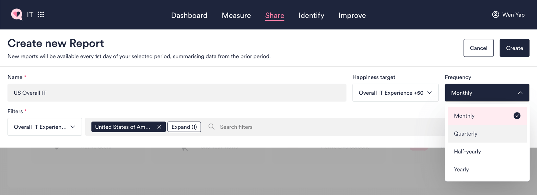 How to create reports?