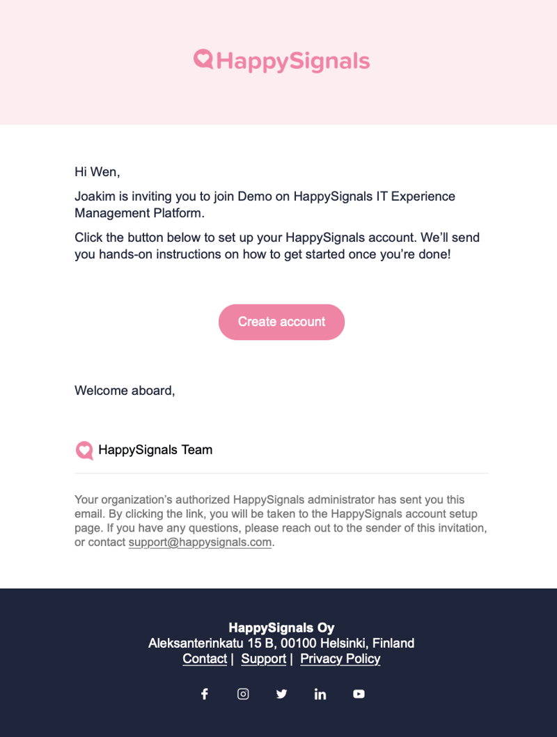 HappySignals Release - 26 April 2022