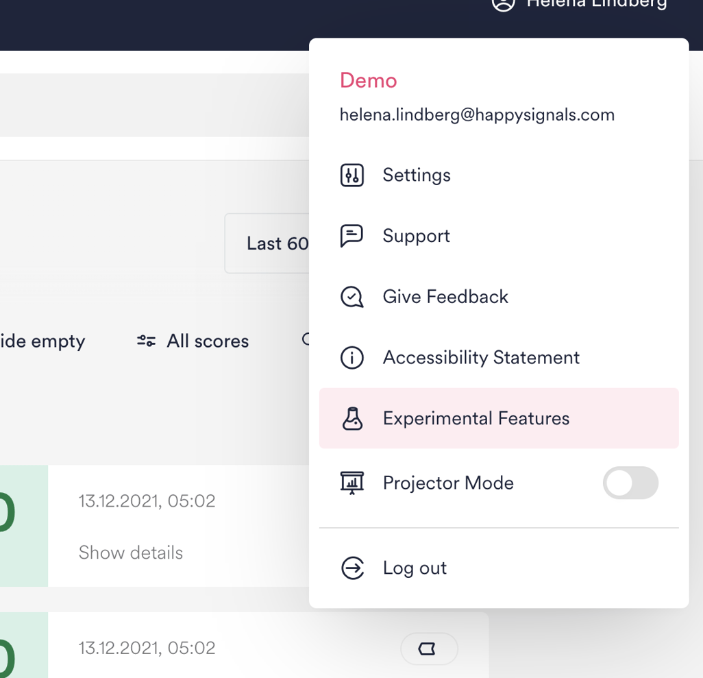HappySignals Release – 16 December 2021