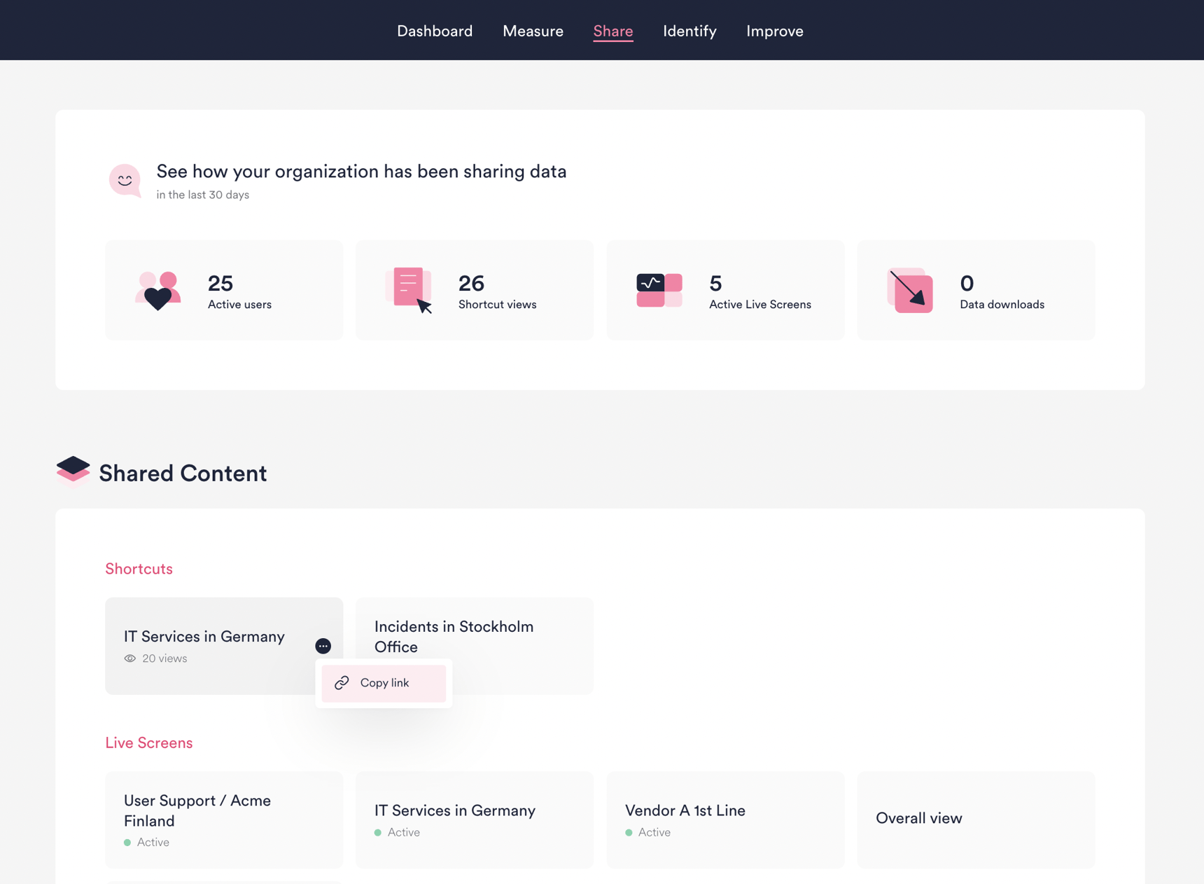 Getting started with HappySignals