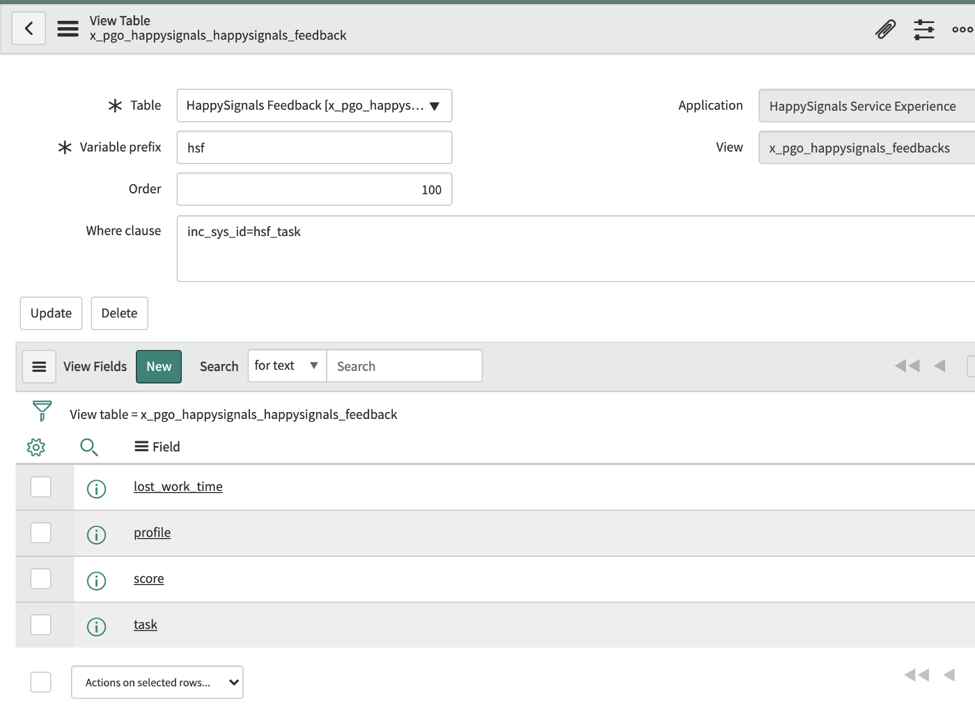 ServiceNow - How to create a report combining together HappySignals ...
